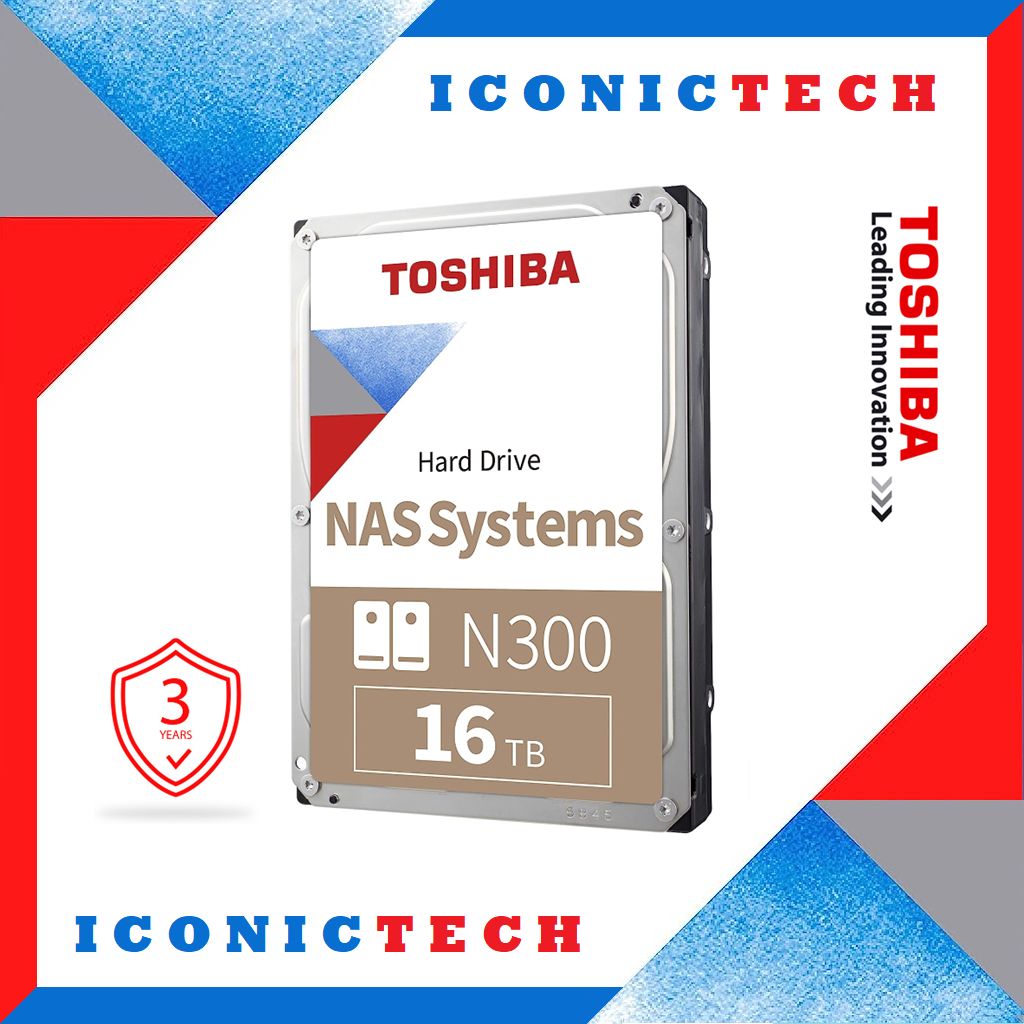 Toshiba 8TB N300 Internal 3.5 Inch SATA NAS Hard Disk # 6TB 8TB 10TB 12TB 14TB 16TB N300 series ...