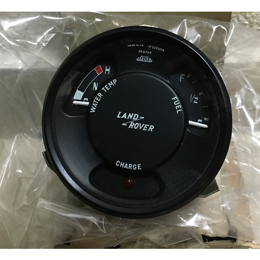 LAND ROVER SERIES IIA & III 12V INSTRUMENT CLUSTER: FUEL, WATER ...