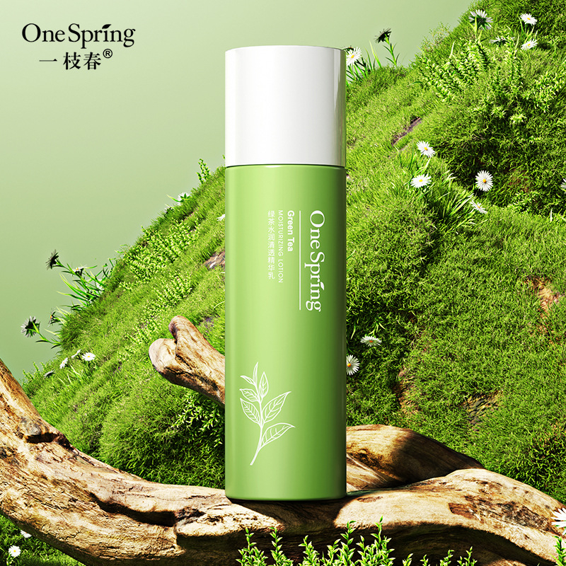 One Spring Green Tea Moisturizing Face Lotion 120ml | Shopee Malaysia