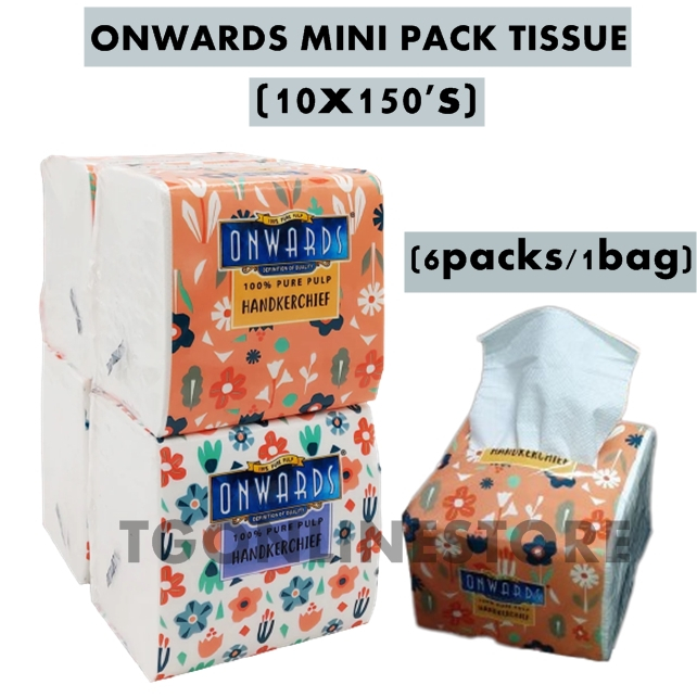 Onward Mini Pack Tissue Onwards High Quality 2PLY Pop Up Tissue ...