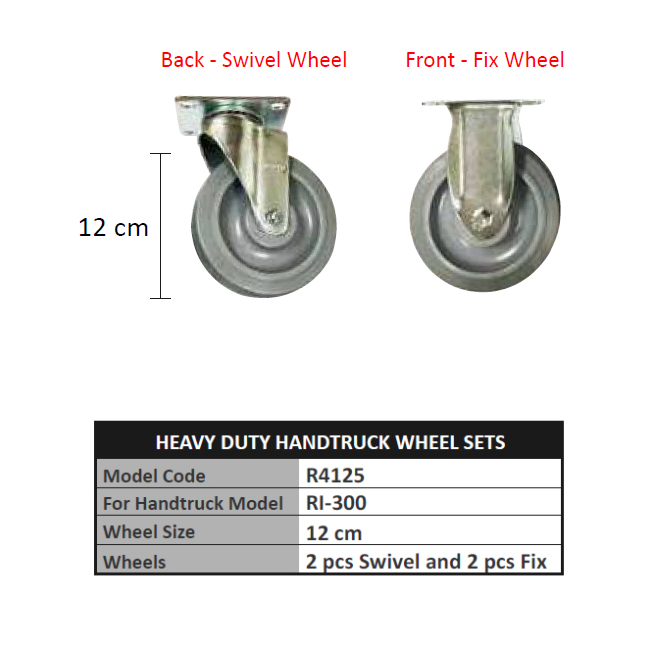 Rayaco 500kg Heavy Duty Hand Truck / Trolley Foldable Platform Trolley ...