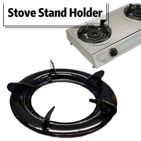 🔥【READY STOCK】🔥 Aluminium Gas Stove Stand Black Gas Stove Stand Gas ...