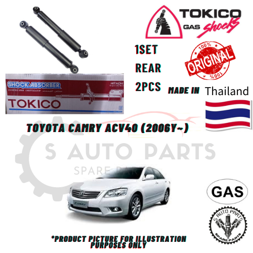 TOYOTA CAMRY ACV40 (2006Y~) (REAR) 100% ORIGINAL BRAND TOKICO TKC SHOCK ...