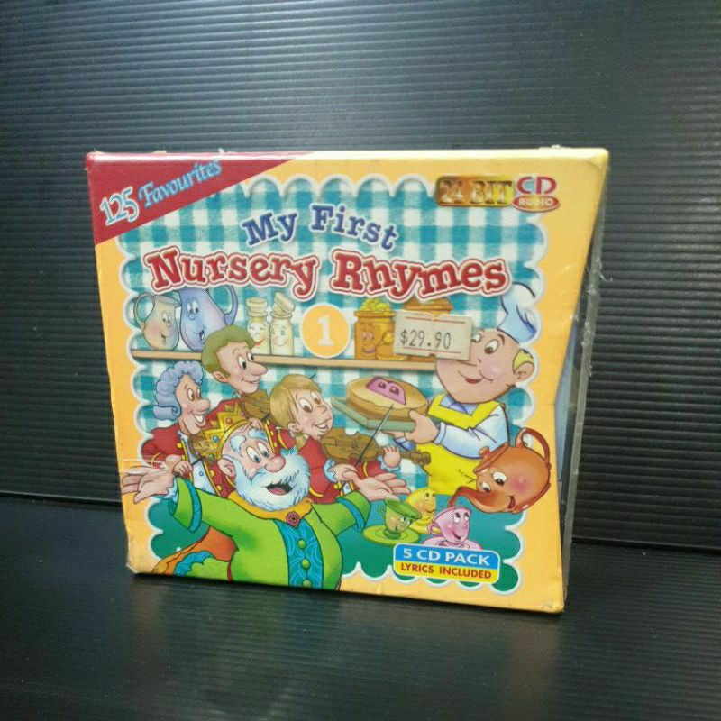 My First Nursery Rhymes (5 CDs) | Shopee Malaysia
