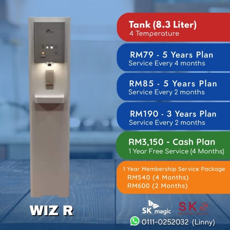 SK MAGIC WIZ R (PENAPIS AIR STANDING FLOOR/AIR REVERSE OSMOSIS ...