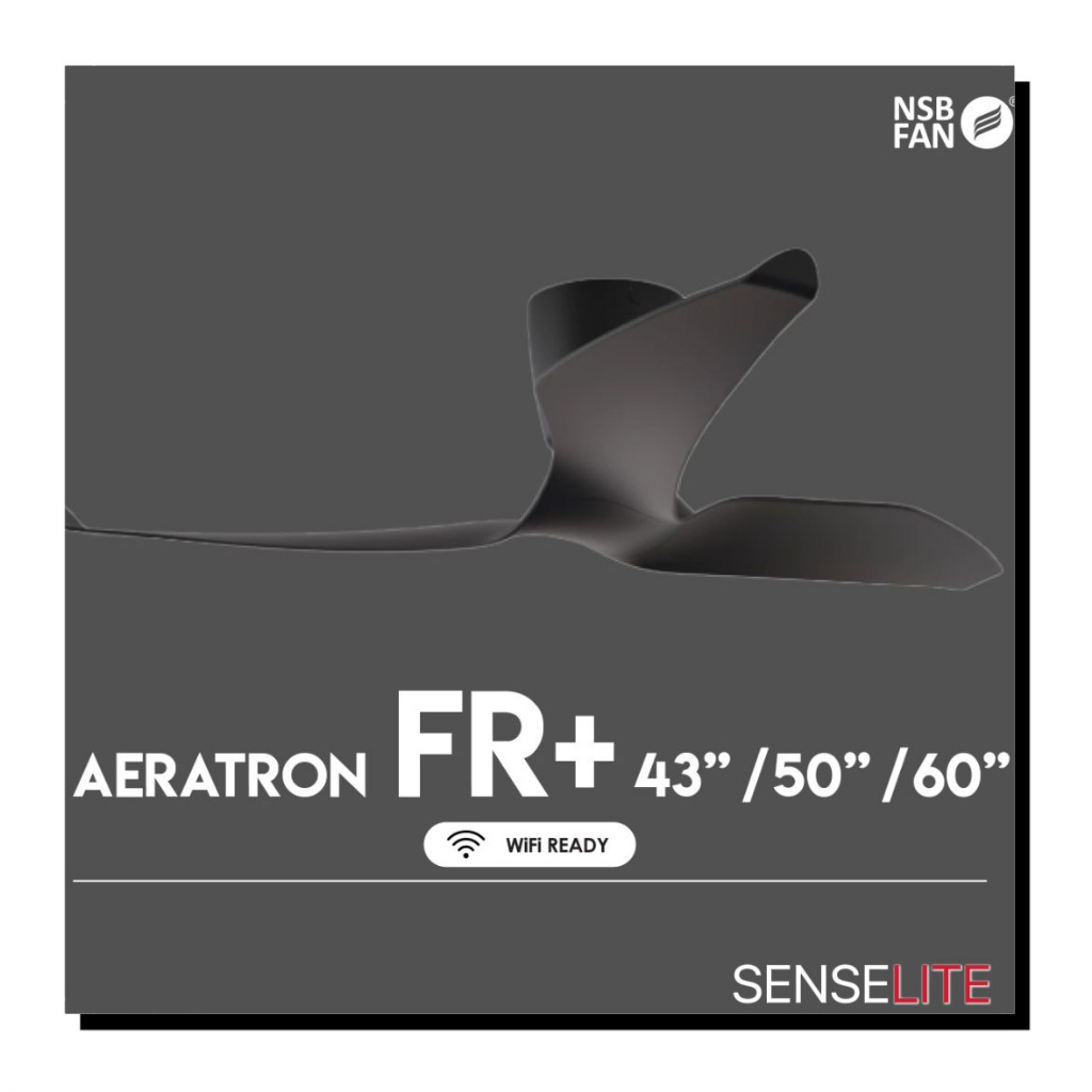 NSB Aeratron FR 60'' 50" 43''+Wifi DC Motor 3 blade with remote ...