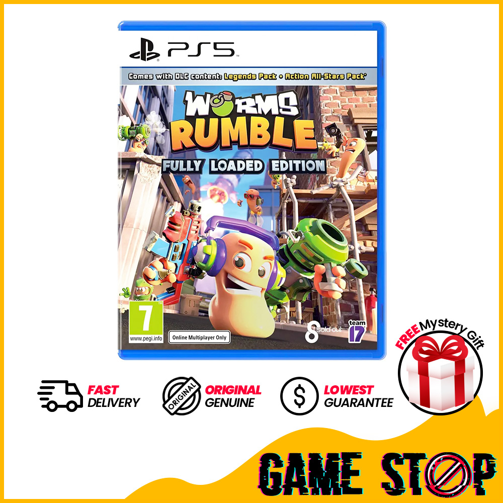 PlayStation PS5 Worms Rumble Fully Loaded Edition Chinese/English Version (中英文版) | Shopee Malaysia