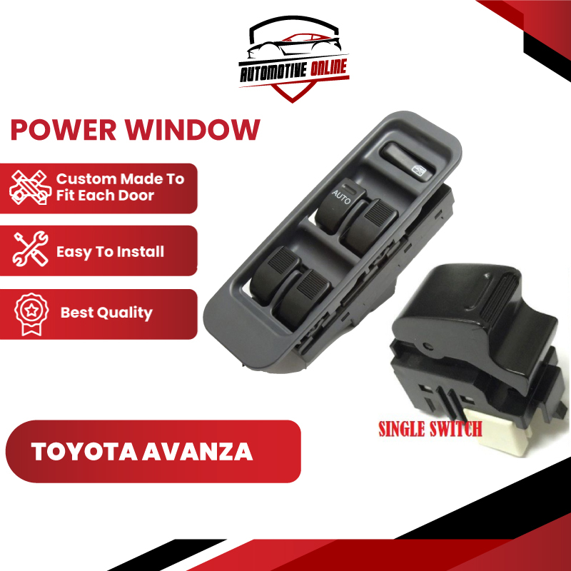 Toyota Avanza Power Window OEM Power Window Main Switch And Single ...