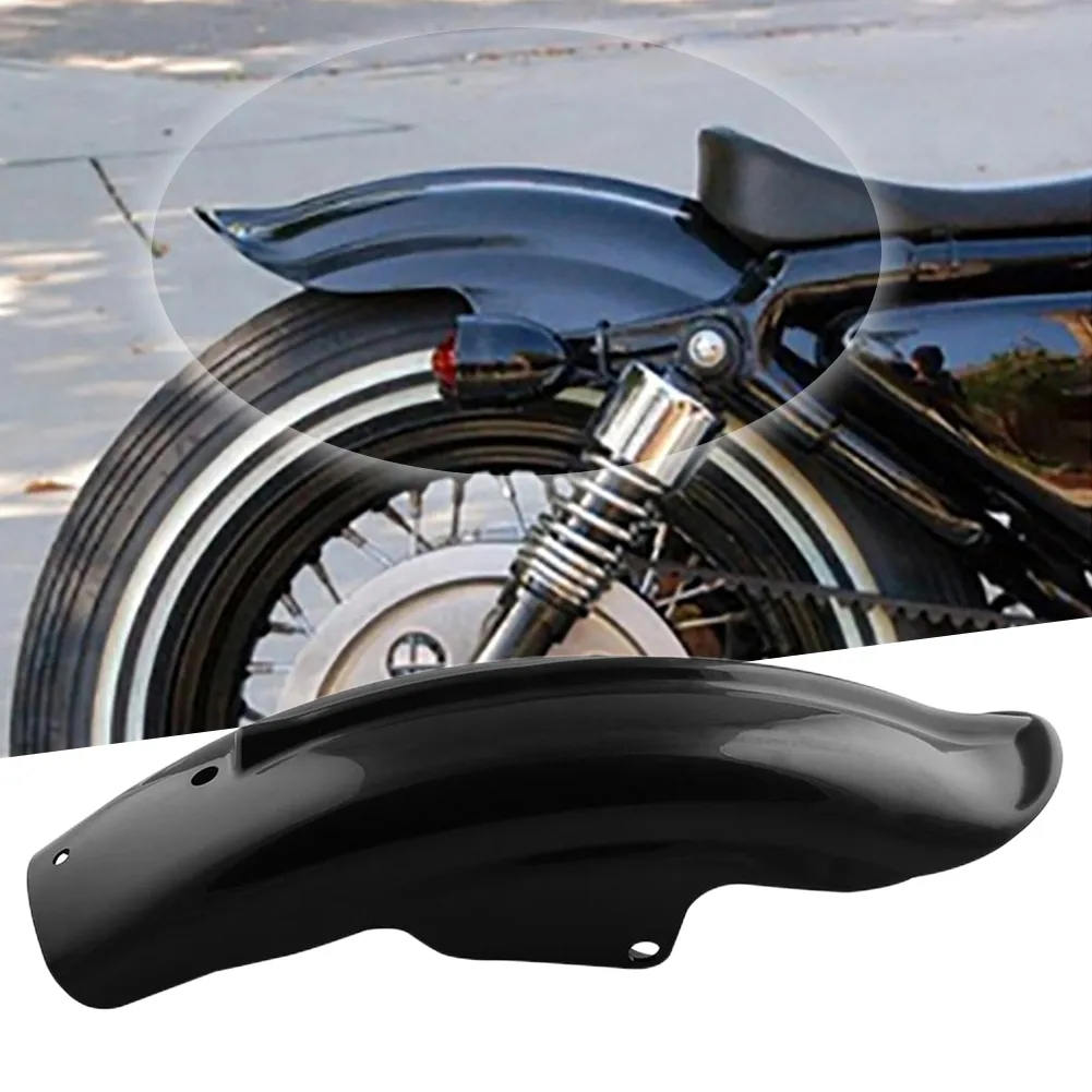 Motorcycle Accessories Black Rear Fender Mudguard For Harley Sportster ...