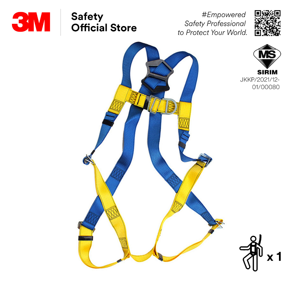 3M™ 1390024 Protecta First Full Body Safety Harness [Not Including ...