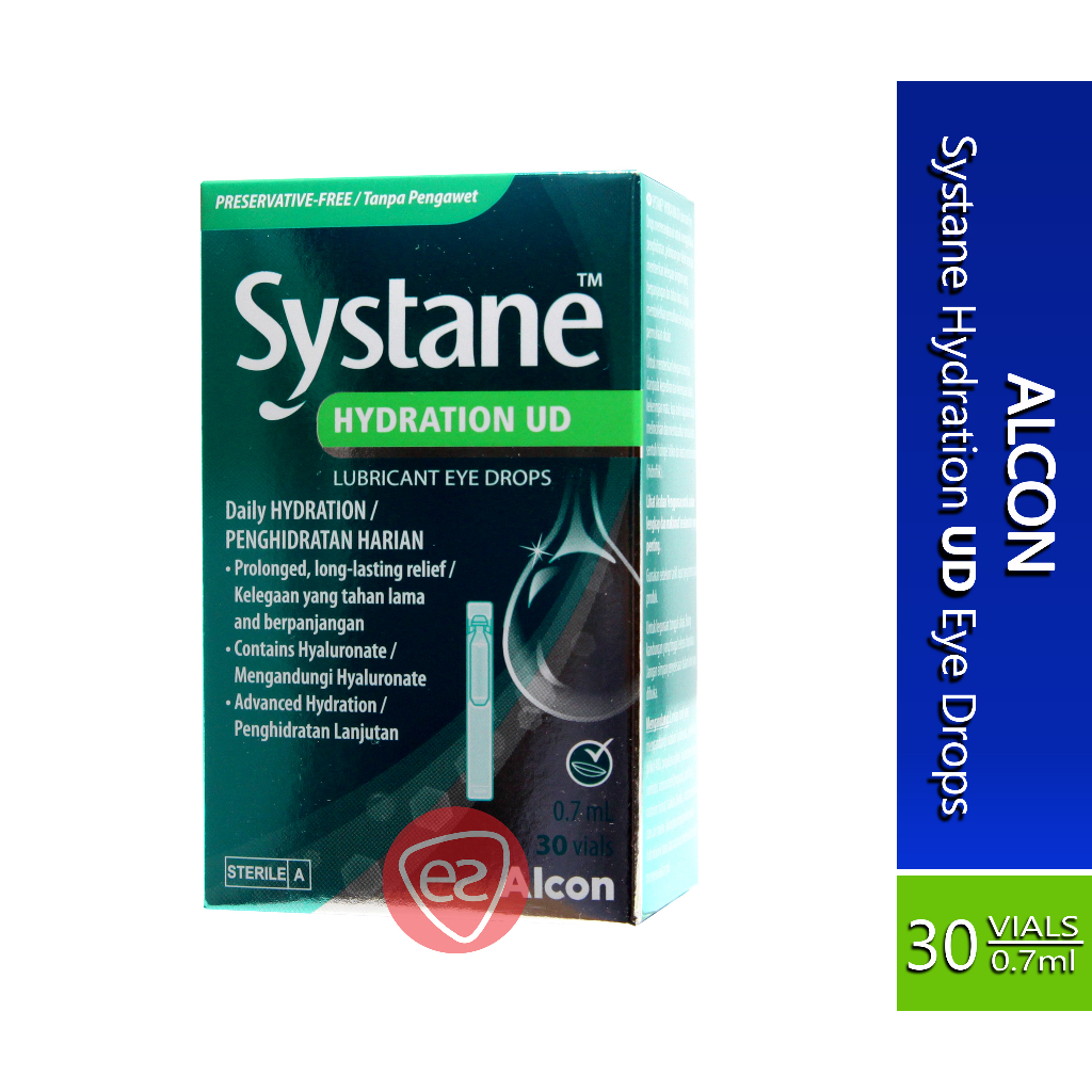 Alcon Systane Hydration UD Lubricant Eye Drops 0.7ml X 30 Vials ...