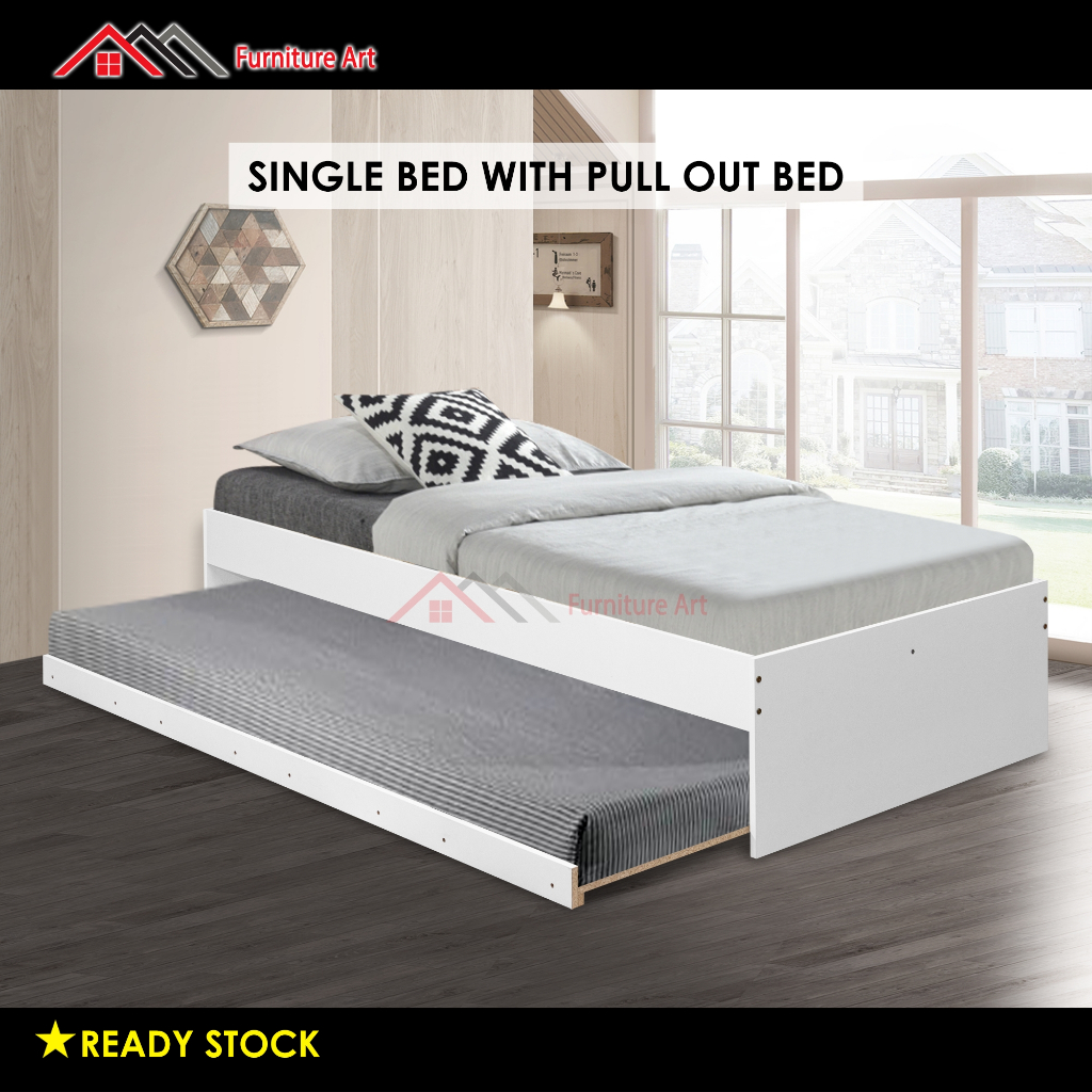 Furniture Art Single Bed Frame/Super Single Bed Frame/ Katil Single ...