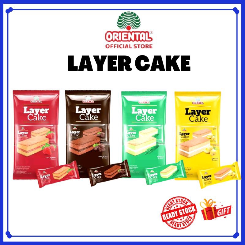 8PCS ORIENTAL Layer Cake | Kek Lapis (Butter/Chocolate/Strawberry ...