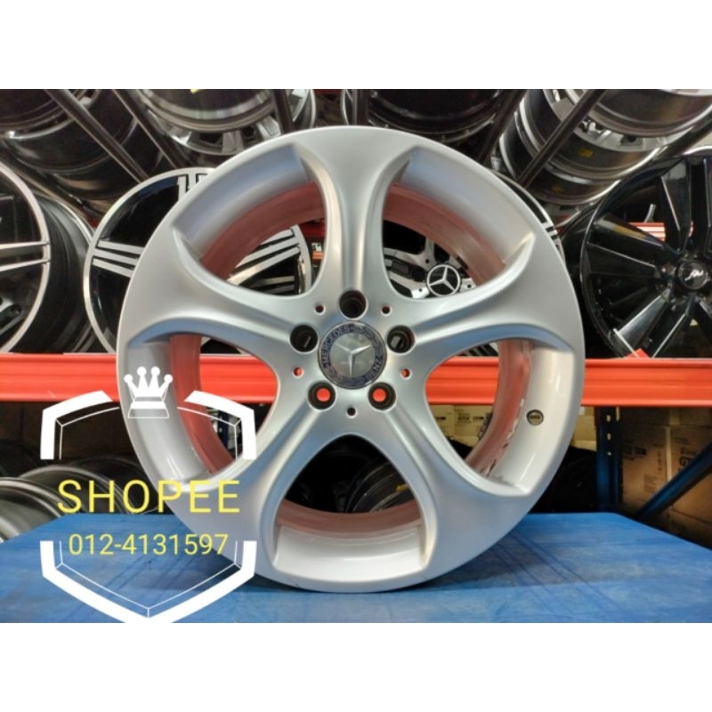 USED SPORT RIM 18 INCH ORIGINAL MERCEDES RM1400 4PC ( BUY TO 4 TIME 1 ...