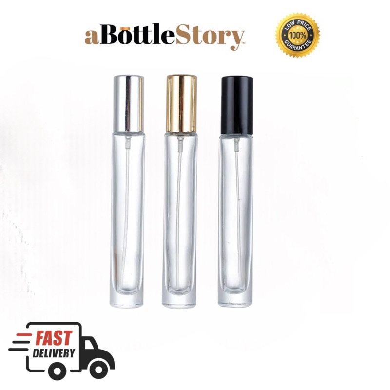 10ml Spray Bottle Round / Square for Perfume / Botol Minyak Wangi Bulat ...
