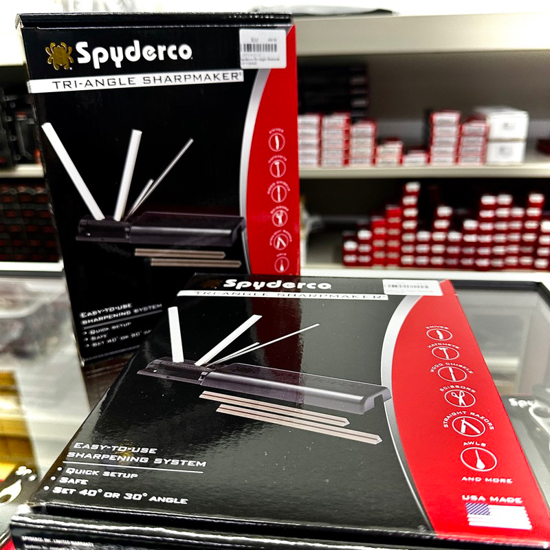 Spyderco Tri-Angle Sharpmaker® Complete Sharpening System | Shopee Malaysia