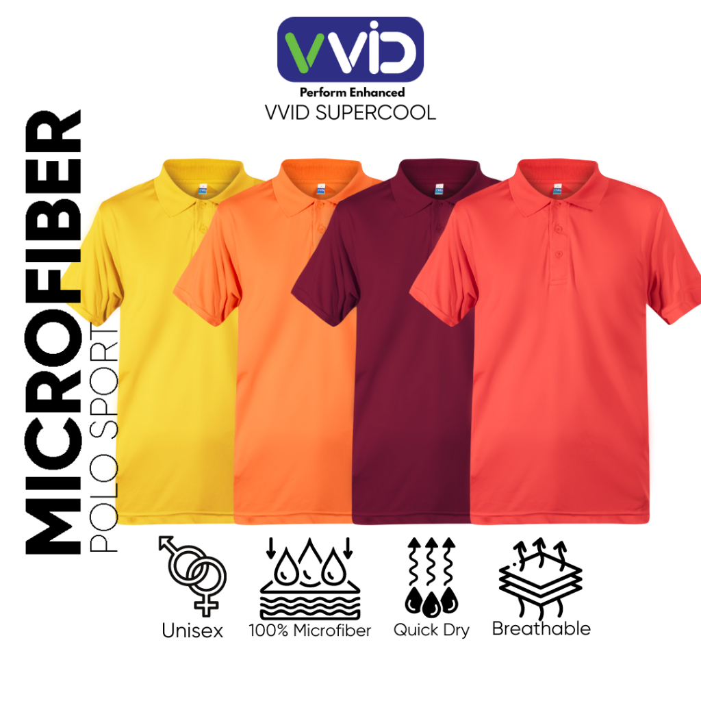 Men's Silky Smooth 100% Microfiber Interlock Collar Button Short Sleeve ...