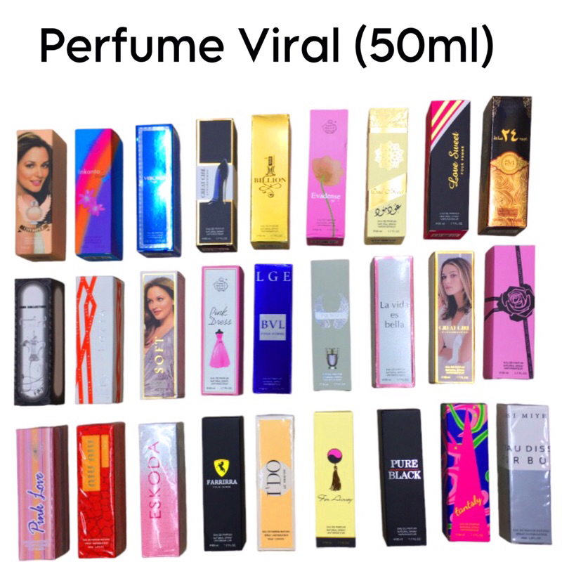 Ready stock🔥Perfume Viral (50ml)💯Wholesale | Shopee Malaysia