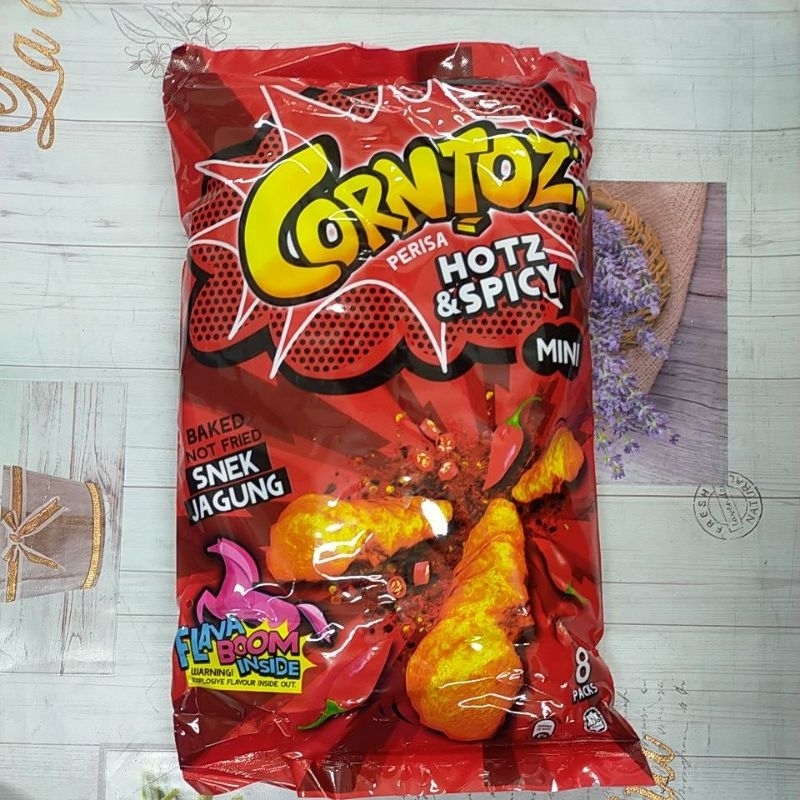 Corntoz Family Pack Hot&Spicy 8x15g | Shopee Malaysia