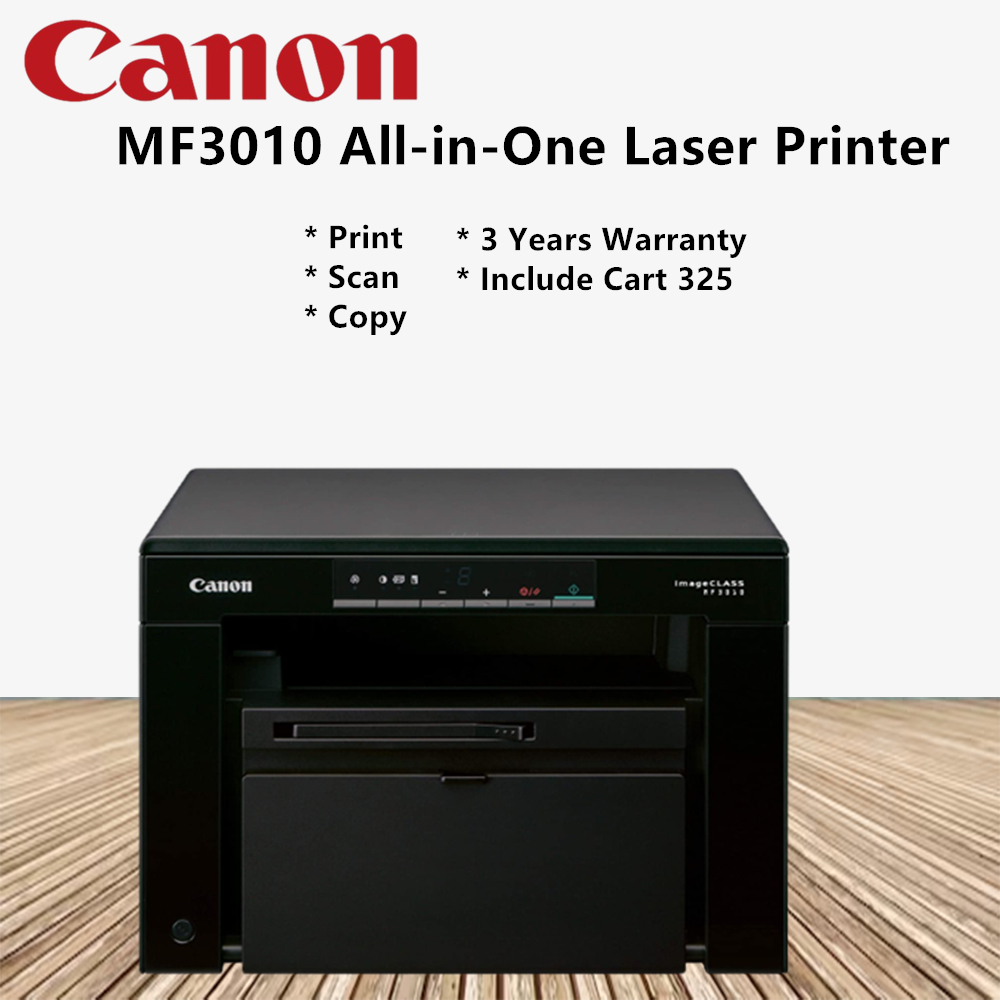 Canon imageCLASS MF3010 Monochrome Multifunction Laser Printer | Shopee Malaysia