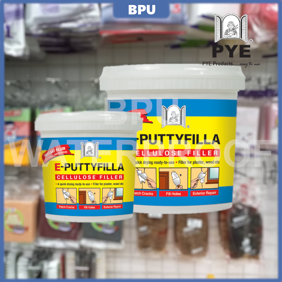 PYE E Putty Filla | Wall Crack | Gap Dempul | Dinding Batu | Plaster ...