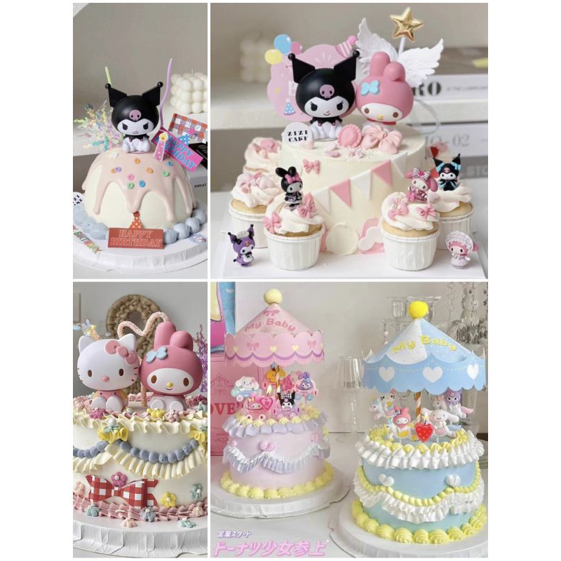 Sanrio Cartoons Cinnamoroll Pompompurin Kuromi My Melody Hello Kitty