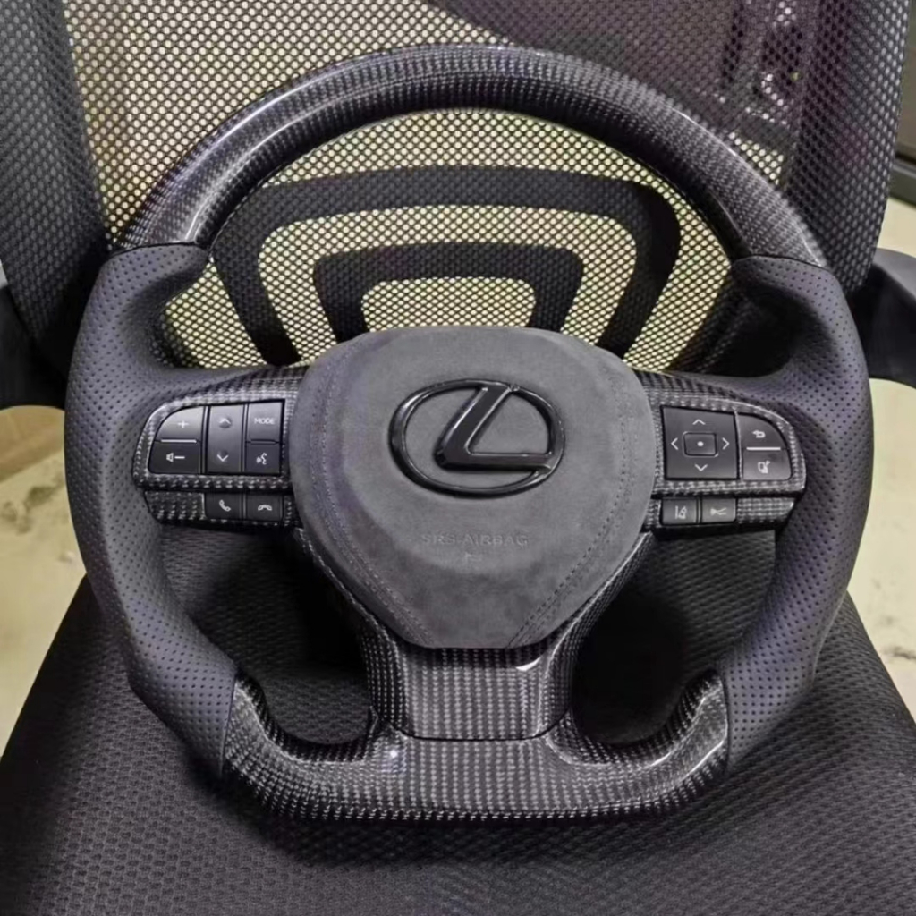 Lexus Toyota Carbon fiber steering wheel Customized for installation on ...