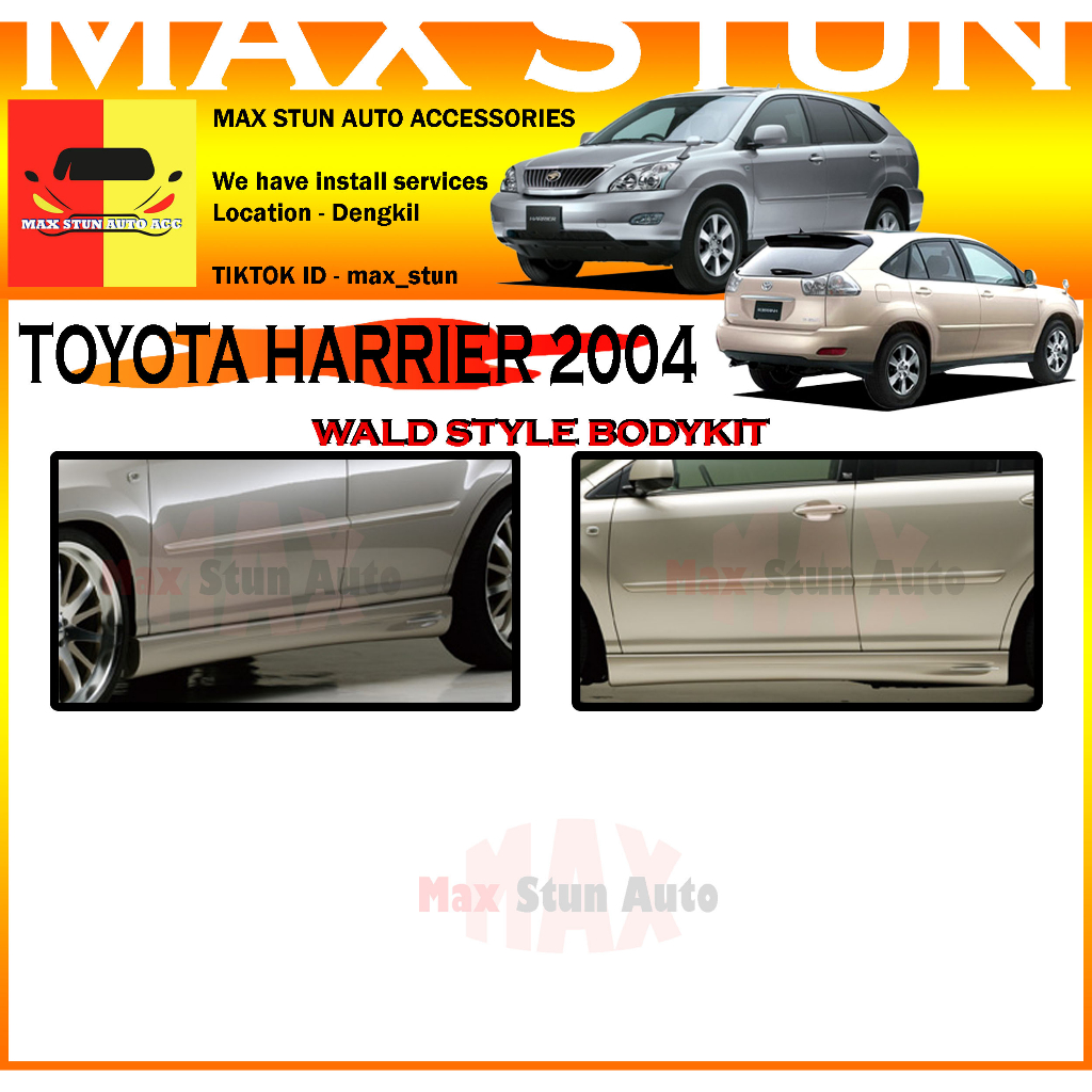 TOYOTA HARRIER LEXUS RX SECOND GENERATION XU30 ACU30 2004-2013 WALD ...