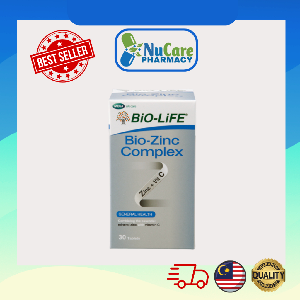 BIOLIFE BIO-ZINC COMPLEX (30SX2) SET | Shopee Malaysia