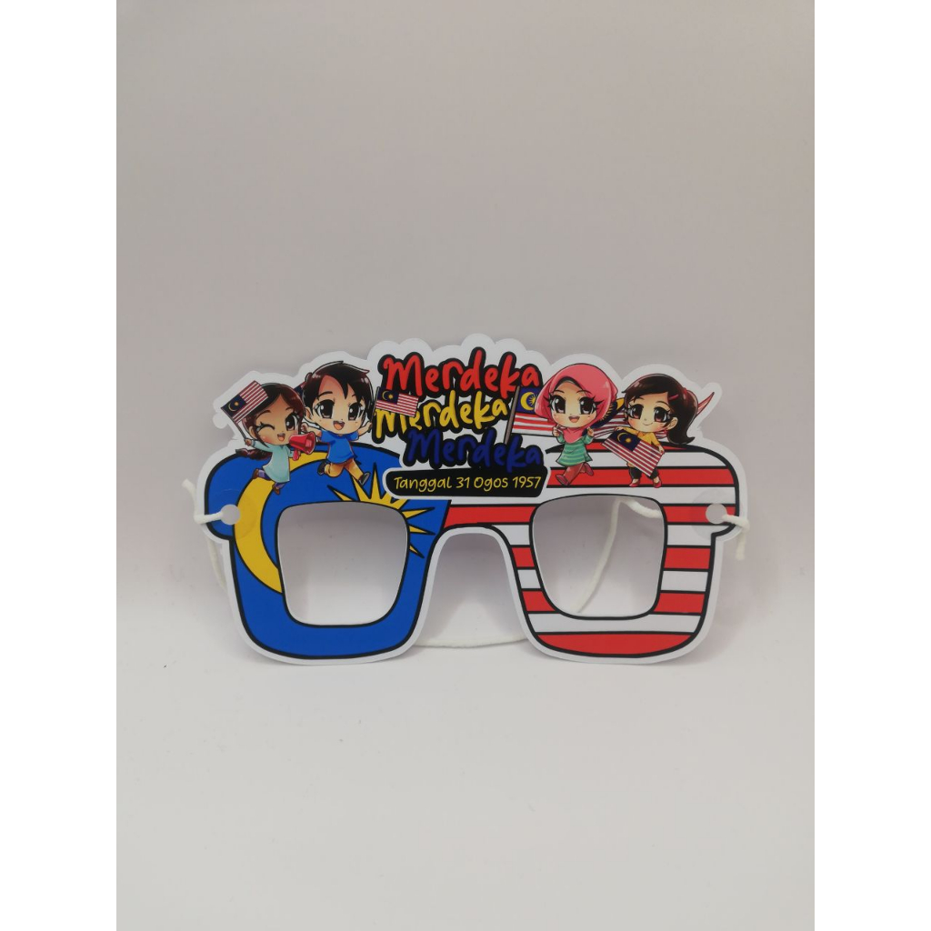 mask merdeka topeng mata cermin mata merdeka kanak-kanak | Shopee Malaysia