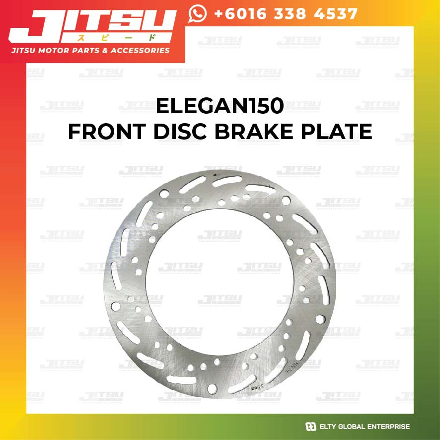 Front Disc Brake Plate MODENAS ELEGAN ELEGAN150 150 Plat Brek Cakera ...