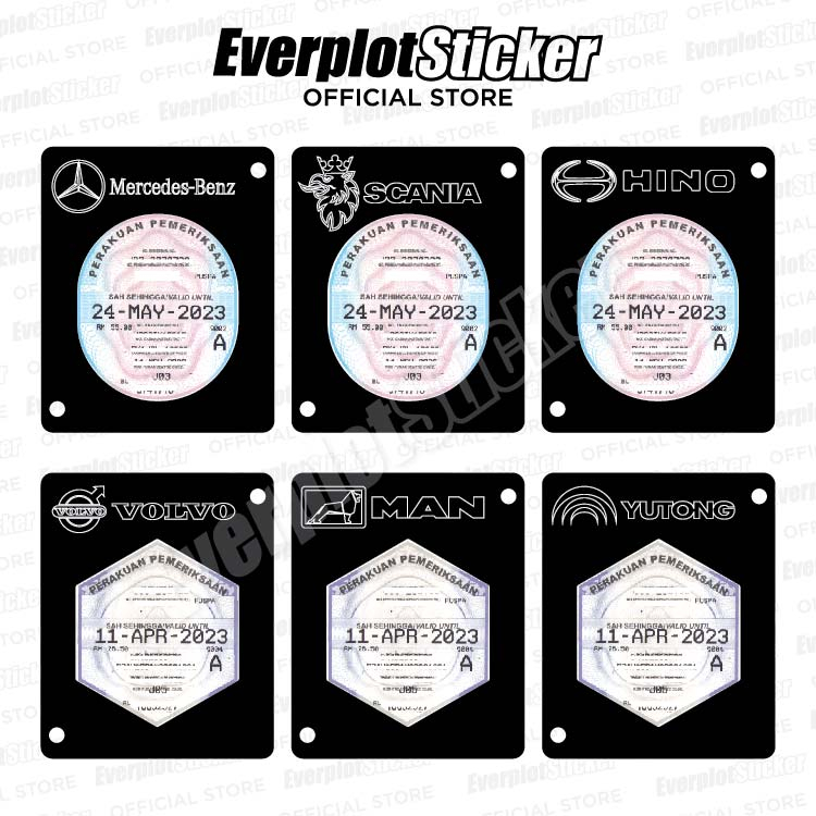 🔥ReadyStock🔥 Puspakom / Permit / Roadtax holder acrylic for Lorry,Bas ...