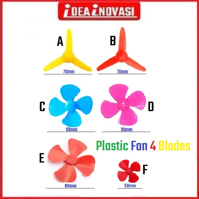 Plastic Fan Blades for DIY Project RBT | Shopee Malaysia