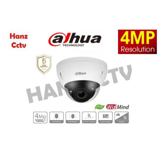 DAHUA IPC-HDBW5442E-ZE 4MP IR Vari-focal Dome WizMind Network Camera | Shopee Malaysia