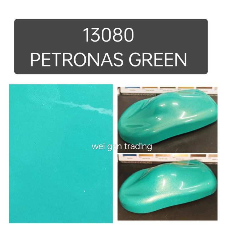 13080 CRYSTAL EFFECT / SERIES - PETRONAS GREEN ( 2K CAR PAINT HIGH TEMP ...
