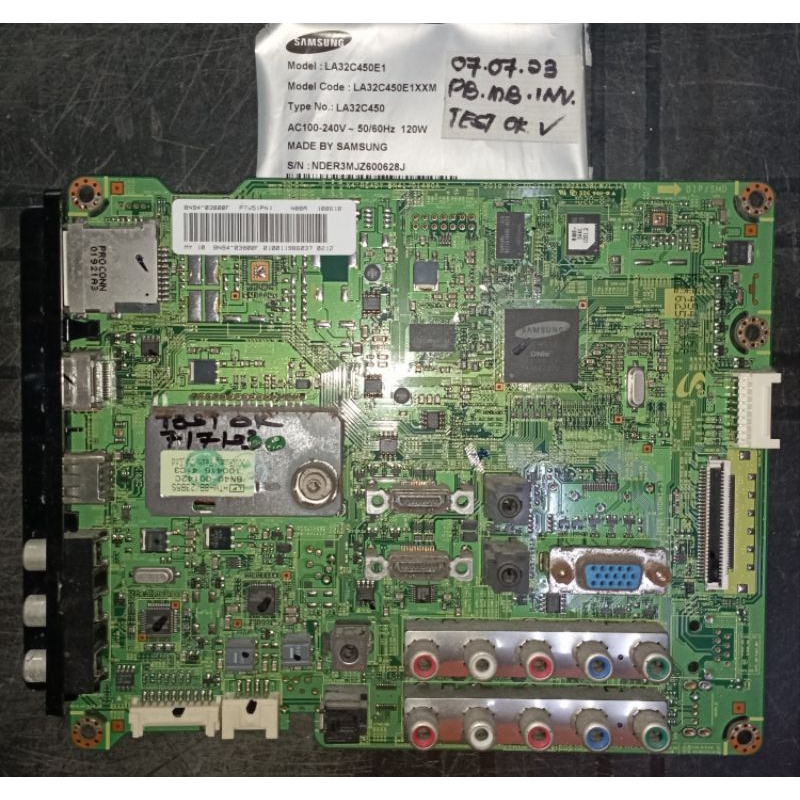SAMSUNG LA32C450E1/MAINBOARD/POWERBOARD | Shopee Malaysia