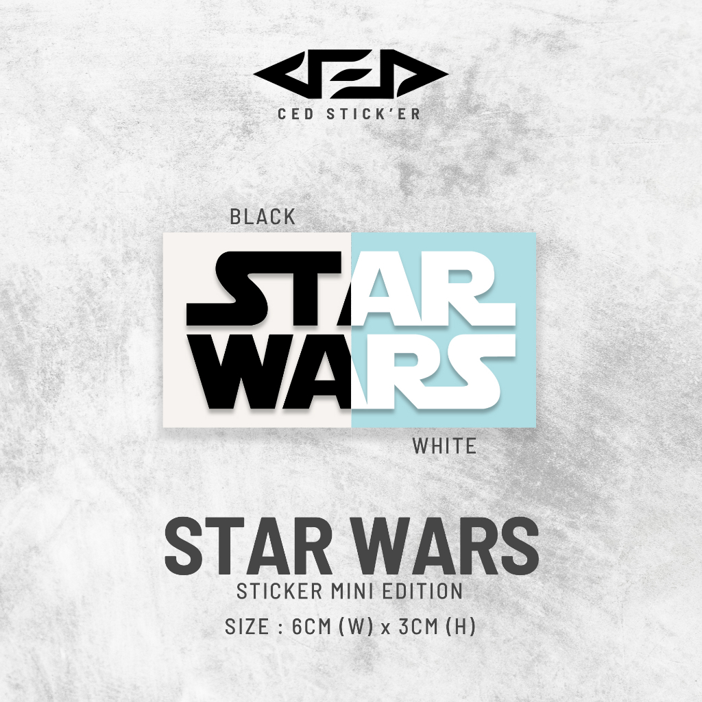STAR WARS STICKER | MINI SERIES | Shopee Malaysia