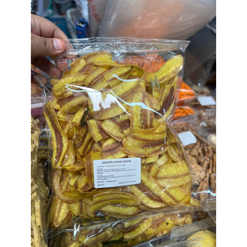 KEREPEK PISANG MASIN THAI halal | Shopee Malaysia