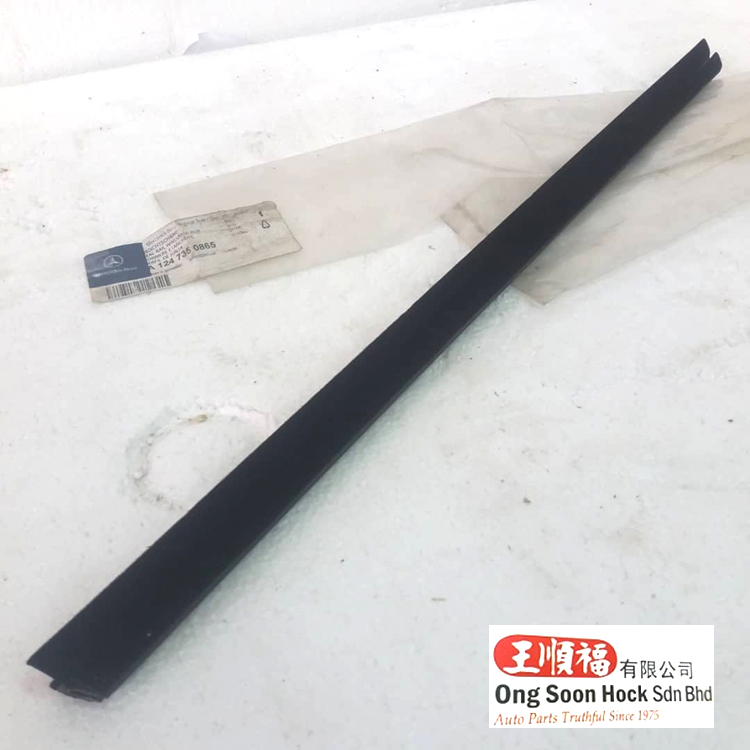 Original Mercedes Benz W124 Door Glass Sealing Rail Rear Left Right 124 ...