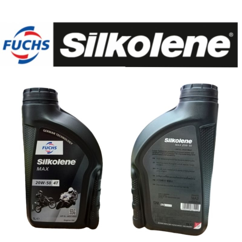 FUCHS SILKOLENE MAX 4T 20W-50 (1L) | Shopee Malaysia