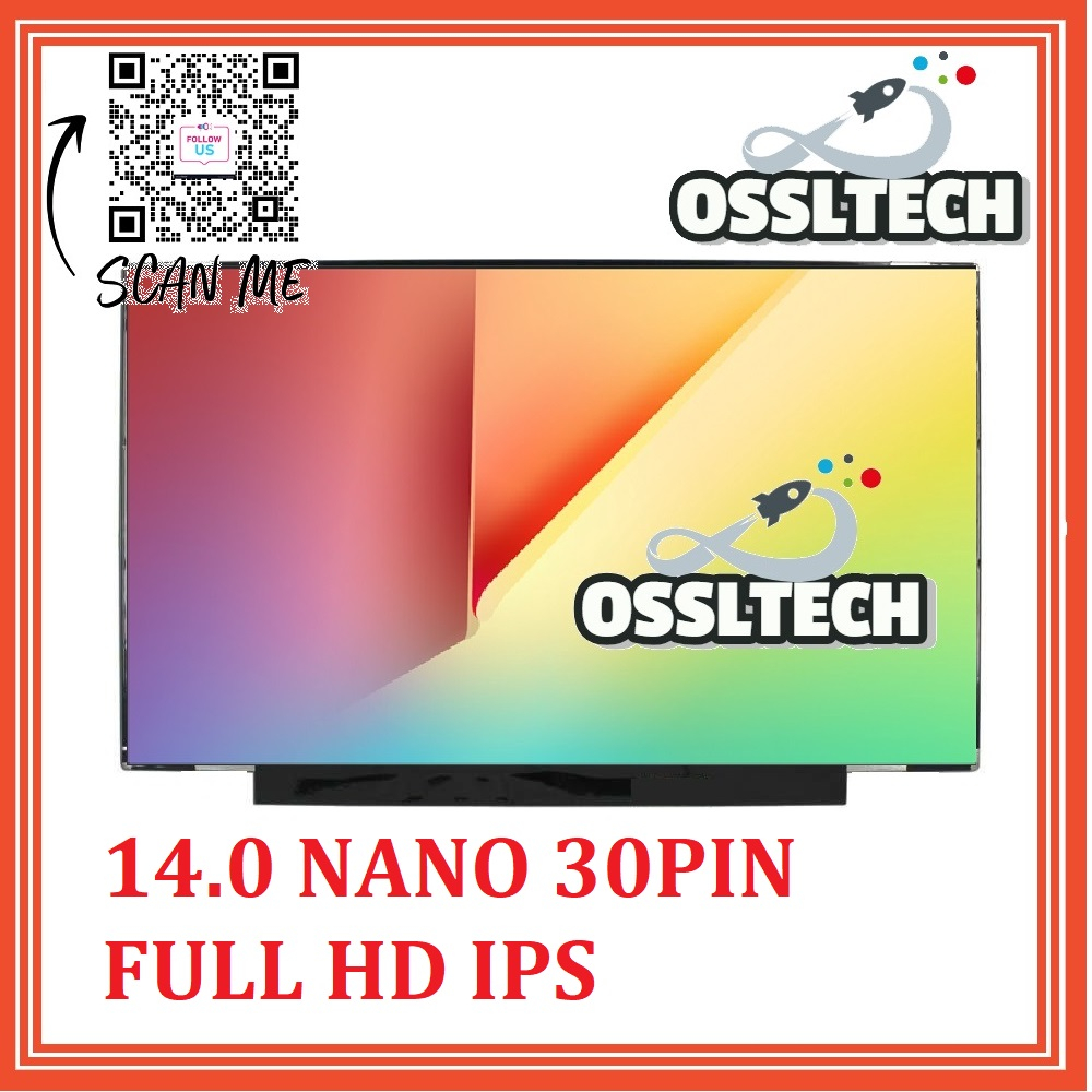 LED Screen Acer SWIFT 3 SF314-57G-78HJ A314-36M TRAVELMATE X514-51 ASUS VIVOBOOK M433I 14.0 Nano ...