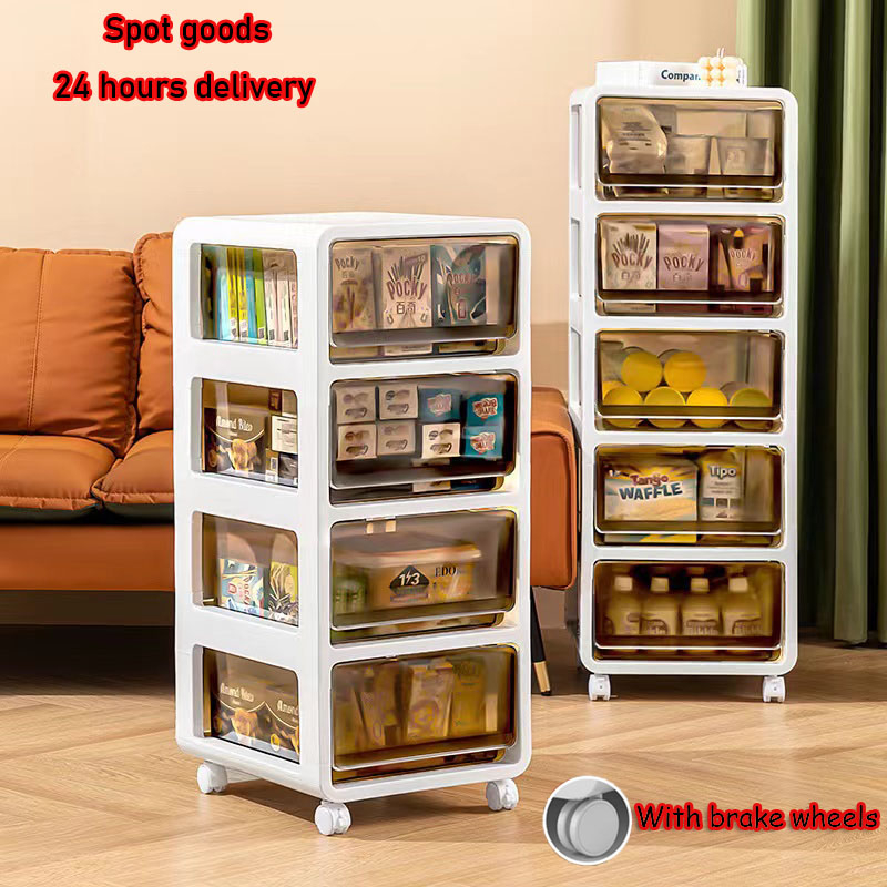 🔥Flash Sale🔥Storage Box Organizer Multipurpose Wheeled Movable storage ...
