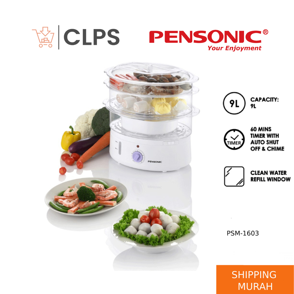 Pensonic PSM-1603 9L Food Steamer PSM1603 Pengukus Makanan | Shopee ...