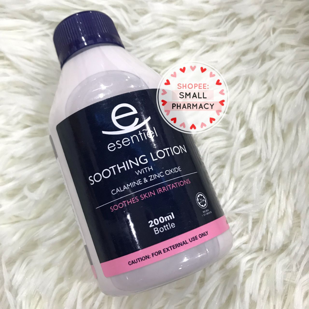 Esentiel Cooling Lotion with Calamine, Zinc Oxide & Menthol / Soothing ...