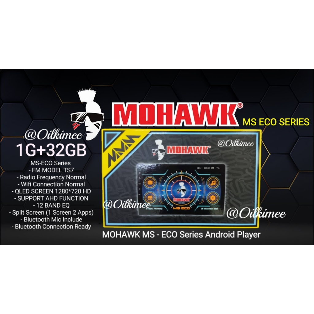 MOHAWK MS-ECO Series Android Player 9inch / 10inch QLED IPS Screen ...