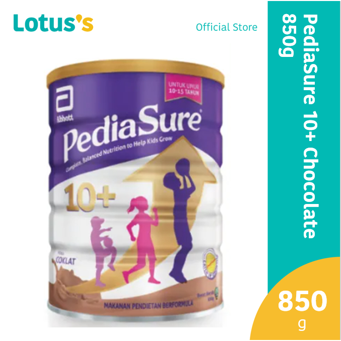 Pediasure 10+ Chocolate (850g) | Shopee Malaysia