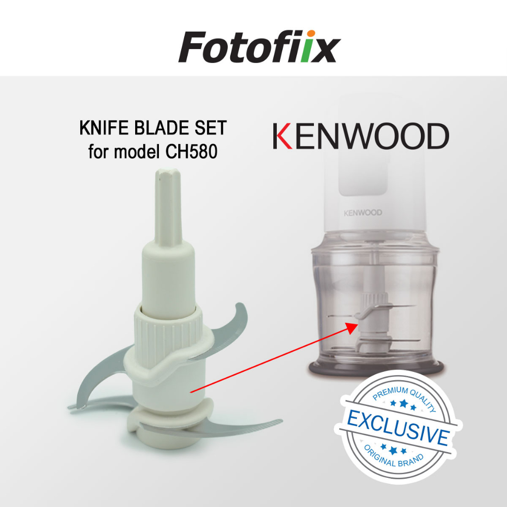 KENWOOD CH-580 / CH-550 Quad Blade Chopper [KNIFE BLADE SET] KW707672 ...