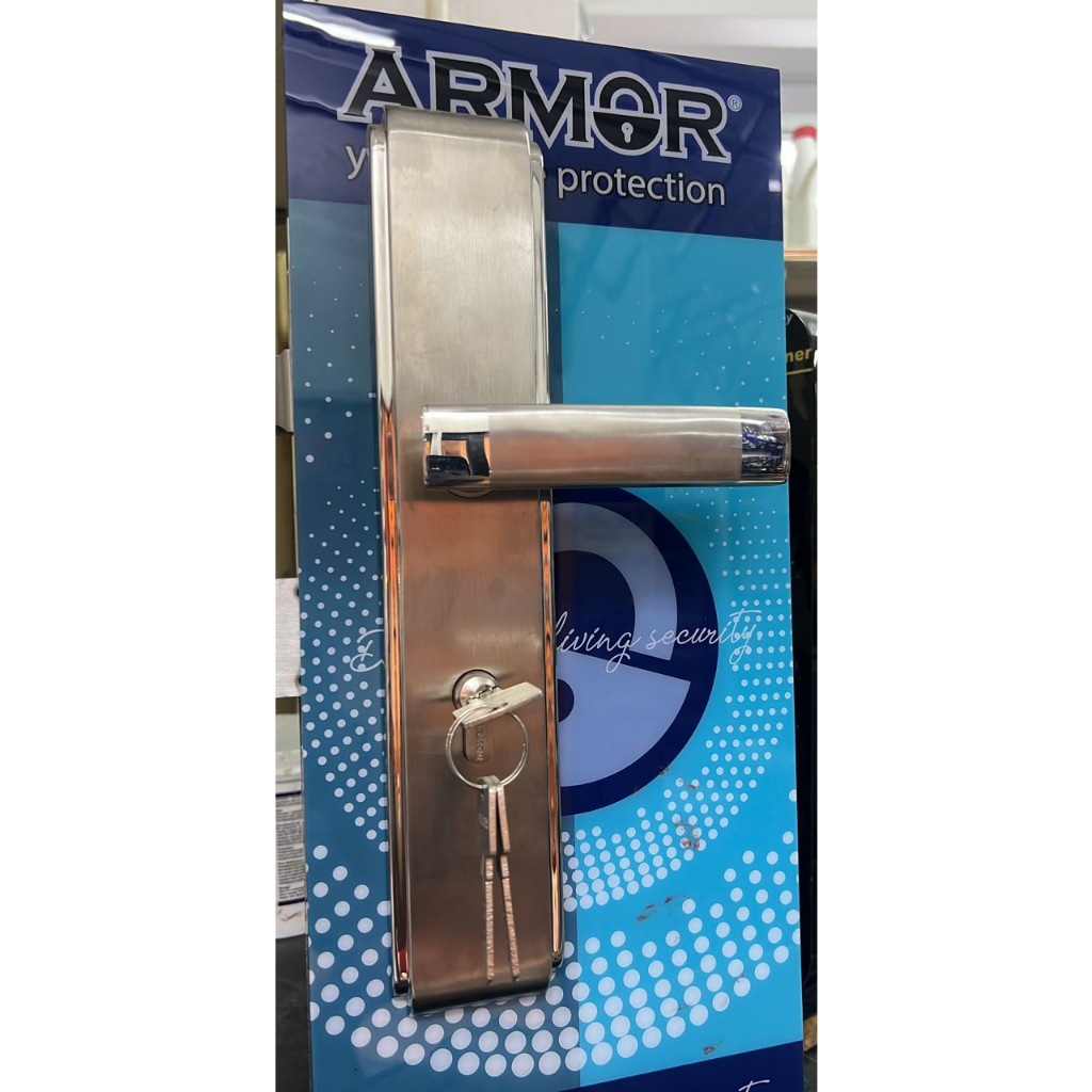 ARMOR / DECO Lever Handle Mortise Lock / Entrance Mortise Lock untuk ...