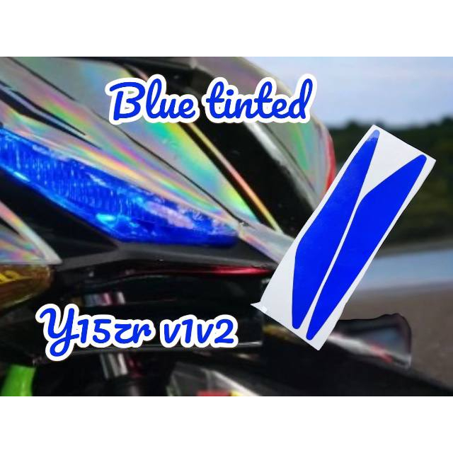 Sticker Tinted lampu kecil Y15ZR Full Cover Lampu V1 V2 / Eye Lamp ...