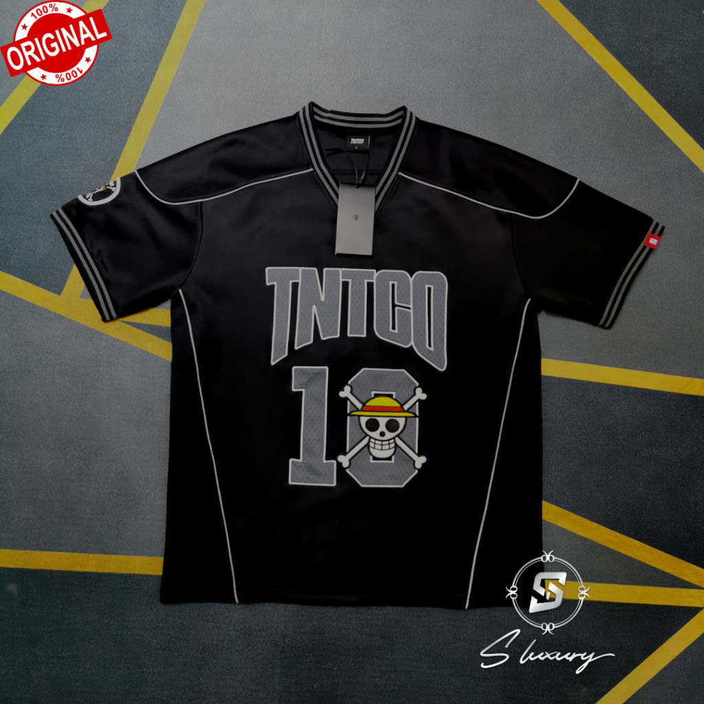 TNTCO X ONE PIECE LOGO JERSEY (OVERSIZE)!! | Shopee Malaysia